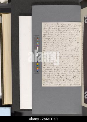 Ticknor, (William D.), ALS to. Feb. 10, 1860 Stock Photo - Alamy