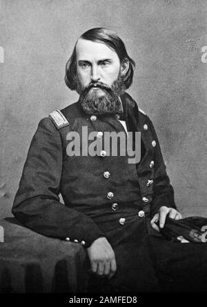 Brig. Gen. John T. Croxton, wounded Stock Photo - Alamy