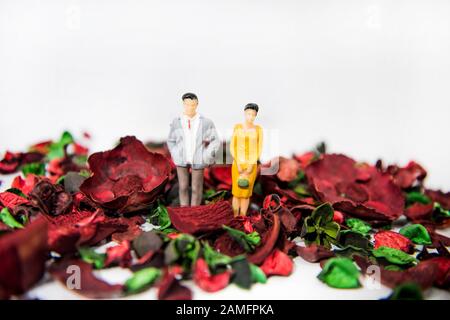 Abstract composition of love. Love concept Stock Photo - Alamy