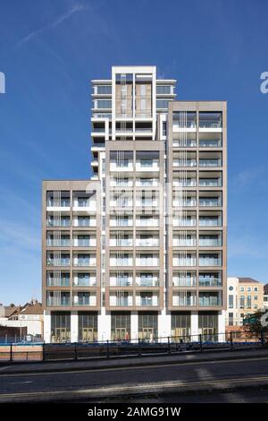 Elevation across street. Kings Point, Reading, United Kingdom ...