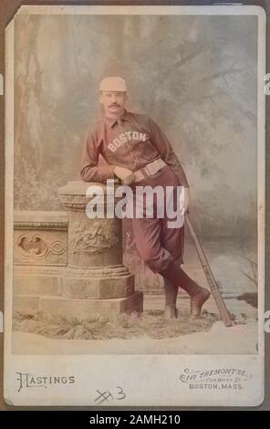 baseball player King Kelly, full-length studio portrait, standing ...