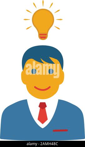 Solution icon from customer service collection. Simple line element ...