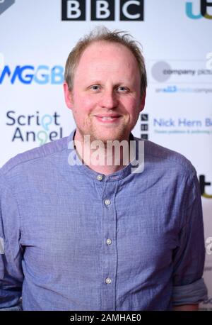 John Ingold arrives at The Writers' Guild Awards 2020 held at the Royal ...