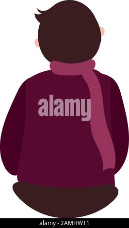 man backward isolated icon desing Stock Vector Image & Art - Alamy