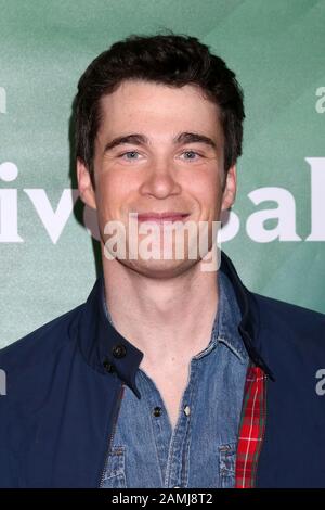 LOS ANGELES - JAN 11: Levi Fiehler at the NBCUniversal Winter Press ...