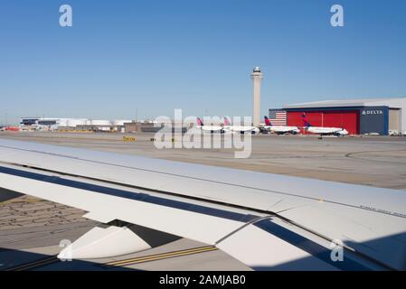 The Salt Lake City International Airport terminal Utah Stock Photo - Alamy