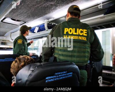 United States Border Patrol checkpoint on Interstate 8 west of El ...