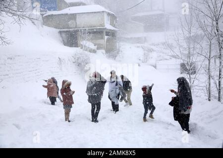 snowfall in Murree Stock Photo - Alamy