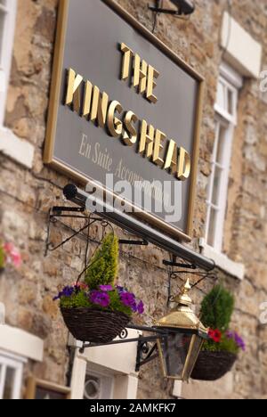 The Kings head public house, Allendale, Northumberland Stock Photo - Alamy