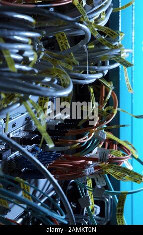 Supermuc high-performance computer at the Leibniz Computing Center (LRZ ...