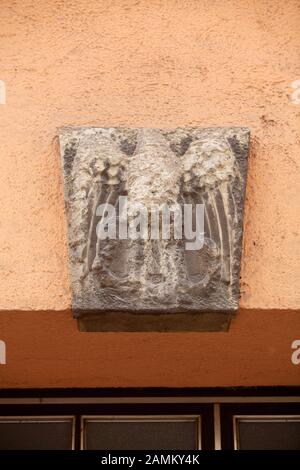The Nazi Reichsadler, or Imperial Eagle, was a symbol used by Nazi ...