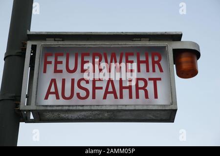 Fire Station Traffic Light Signal Override Control Stock Photo - Alamy
