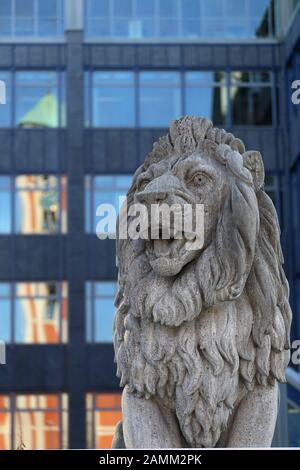 Bavarian Lion at Bayern LB Munich Stock Photo - Alamy