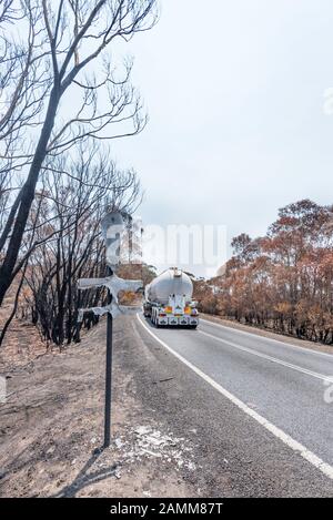 burnt houses from bush fire, Hermanus, South Africa Stock Photo - Alamy
