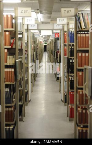 The Bavarian State Library on Ludwigstrasse, Munich, one of Europe’s ...