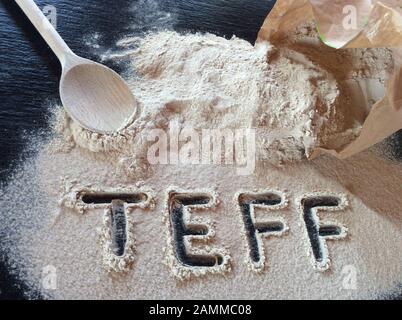 Teff also called dwarf millet, belongs to the sweet grass family. The ...