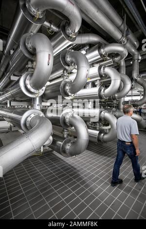 Digestion tanks in a sewage treatment plant Stock Photo - Alamy