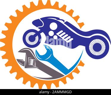 motorcycle racer vector logo design template. motorcycle or sports icon ...