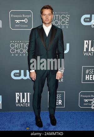 Justin Hartley attends the 25th Annual Screen Actors Guild Awards at ...