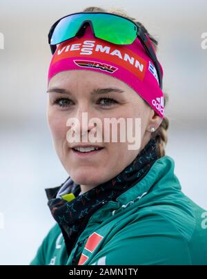 Ruhpolding, Germany. 14th Jan, 2020. Biathlon: World Cup, training in ...