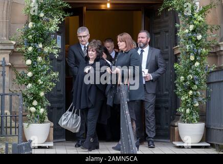 Partick Thistle chairwoman Jacqui Low outside Firhill stadium where the ...