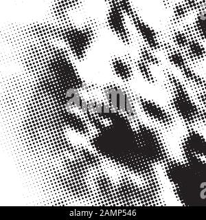 Edge frame. Halftone fade comic border. Pop art dot. Screentone fading ...