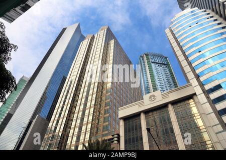 MANILA, PHILIPPINES - DECEMBER 7, 2017: Tower 6789, also known as ...