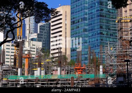 Construction site, Manila, Philippines, Asia Stock Photo - Alamy