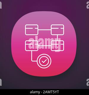 Workflow map gradient style icon design, Infographic data information business analytics and ...
