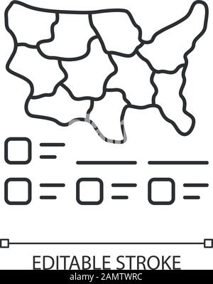 Geographical differences concept icon Stock Vector Image & Art - Alamy