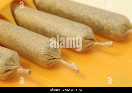 Pre-rolled Weed Cigarettes in an Isolated Background Stock Photo - Alamy