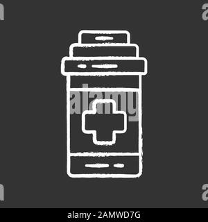 Painkiller linear icon. Game cure. Medical aid for player. Game extra ...