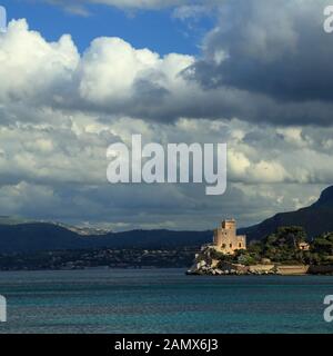 The Solanto Castle / Il Castello di Solanto, Santa Flavia Stock Photo ...