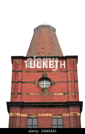 Preston, Lancashire: Tulketh Cotton Mill is now used as offices and a ...