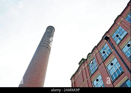 Preston, Lancashire: Tulketh Cotton Mill is now used as offices and a ...