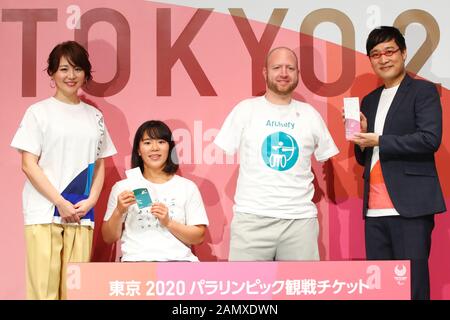 (L-R) Miho Ohashi, Ryota Yamasato, JANUARY 15, 2020 : Organizers of the ...