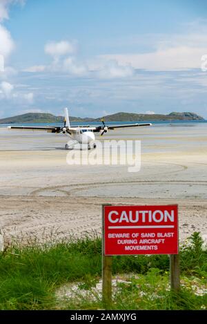 Barra Airport, Barra, Outer Hebrides, Scotland Stock Photo - Alamy