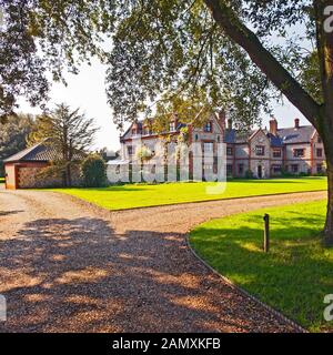Thornham Manor North Norfolk Stock Photo - Alamy
