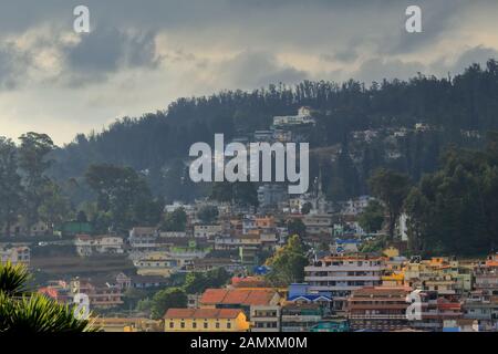 View of hill station, Ooty, Tamilnadu, India Stock Photo - Alamy