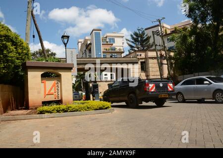 Entrance to Dusit D2 complex. January 15th 2020 marks the first ...