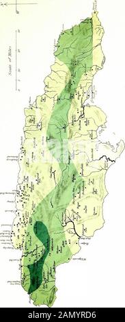 The rainfall of Jamaica; thirteen maps showing the average rainfall in ...