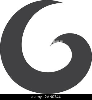 colorful curves circle rotation logo vector Stock Vector Image & Art ...