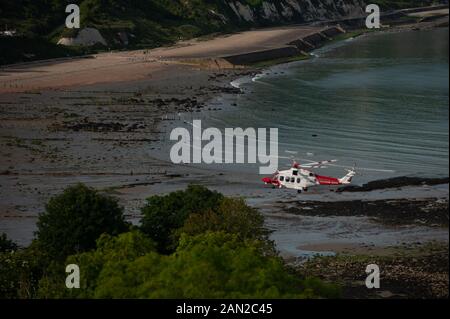 Dover Coastguard Rescue Helicopter Stock Photo - Alamy