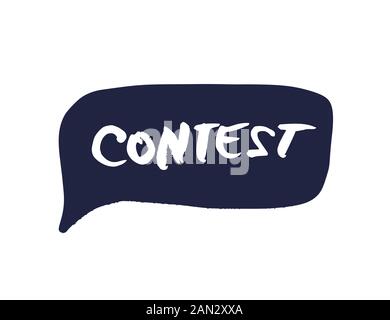 Giveaway time text on white background. Modern calligraphy Lettering ...