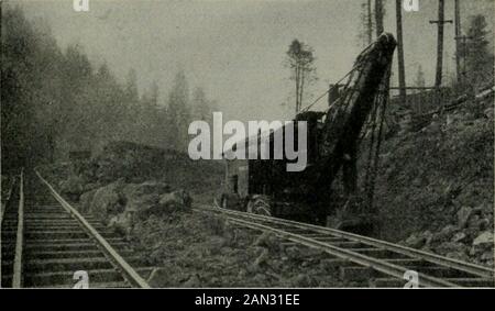 Lake Spaulding Dam, constructed by the Pacific Gas and Electric Company ...