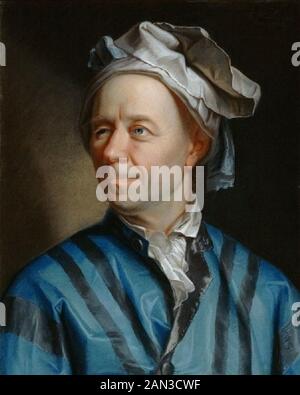 LEONHARD EULER (1707-1783) Swiss mathematician Stock Photo - Alamy