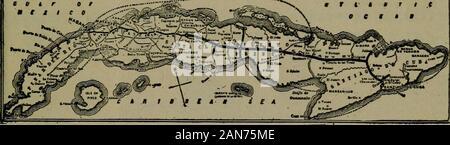 Map of Santiago Bay Stock Photo - Alamy