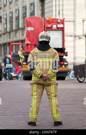 Fire Department Truck At Amsterdam The Netherlands 27-4-2023 Stock ...