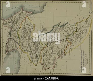 Classical Map of the Ancient World as Known to the Ancients Stock Photo ...