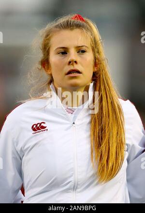 England's Zoe Harrison Stock Photo - Alamy